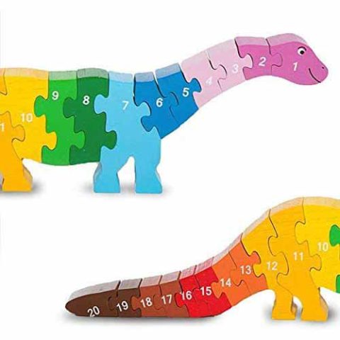 Easy DIY Counting Puzzle for Kids - 7 Days of Play