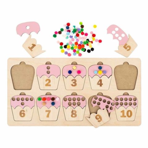 Counting Activity - How to Make a DIY Number Board - 7 Days of Play