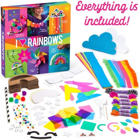 Colorful Rainbow Craft - 7 Days of Play