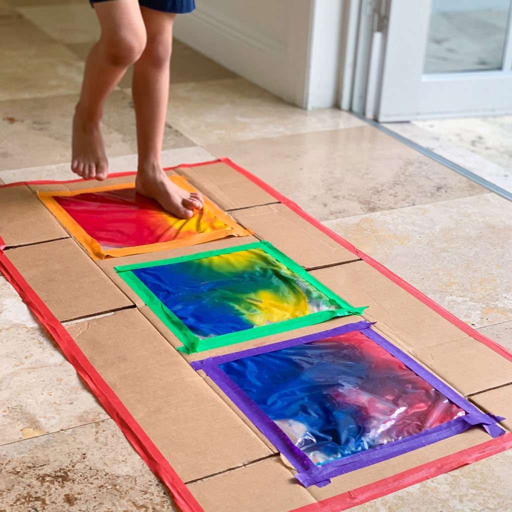 Color Mixing Activity - The Color Path - 7 Days of Play