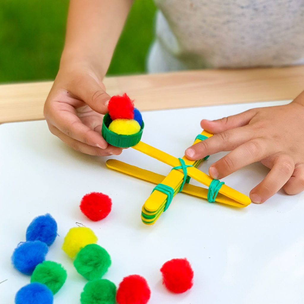 DIY Catapult | How to Make a Catapult Out of Simple Supplies - 7 Days ...