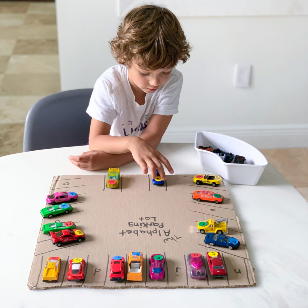 Uppercase and Lowercase Letters: ABC Parking Lot - 7 Days of Play
