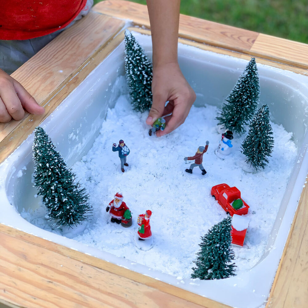 How To Make DIY Snow For Sensory Play 7 Days Of Play How To Make DIY Snow For Sensory Play 7 Days Of Play