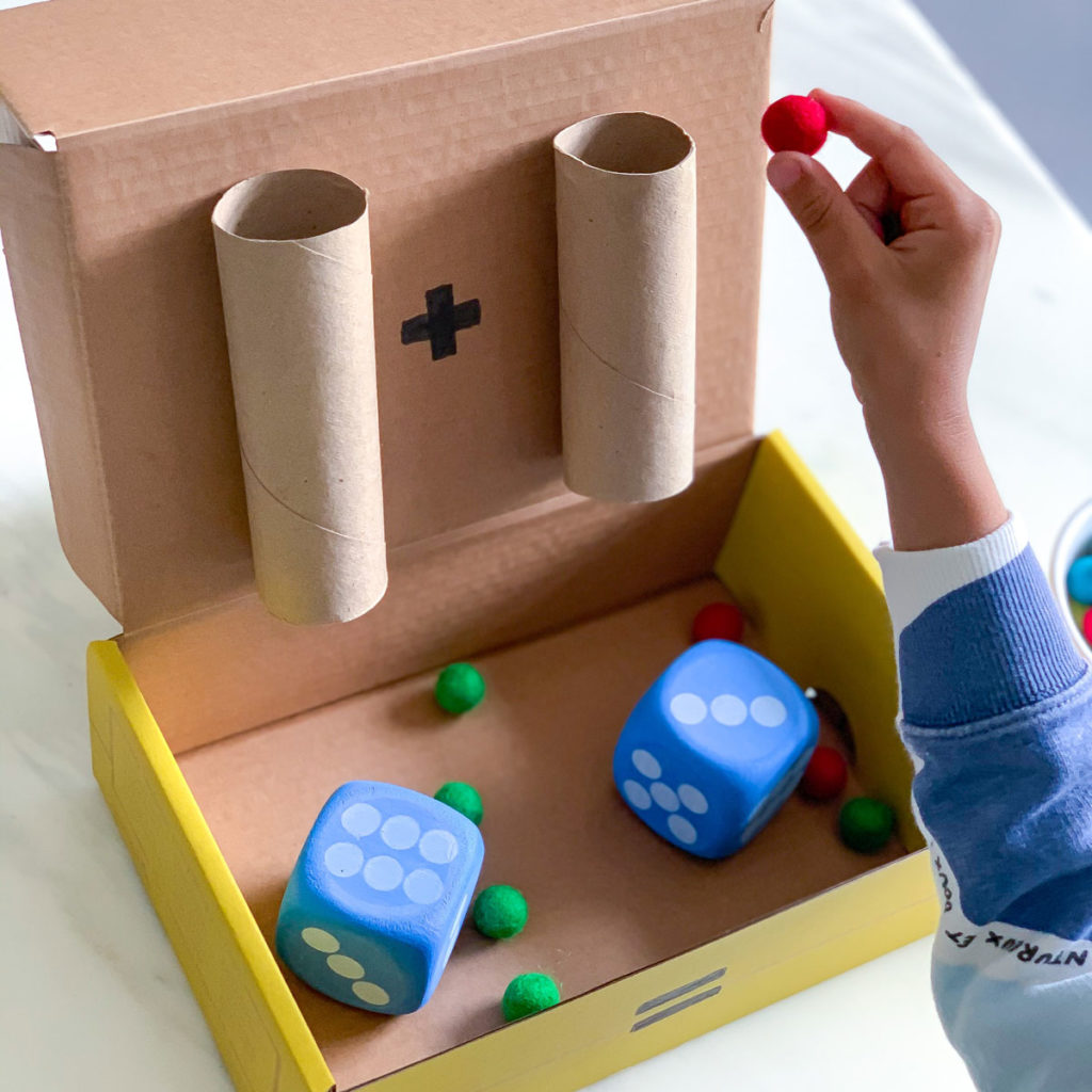 Addition Made Easy with This Fun DIY Math Addition Game - 7 Days of Play