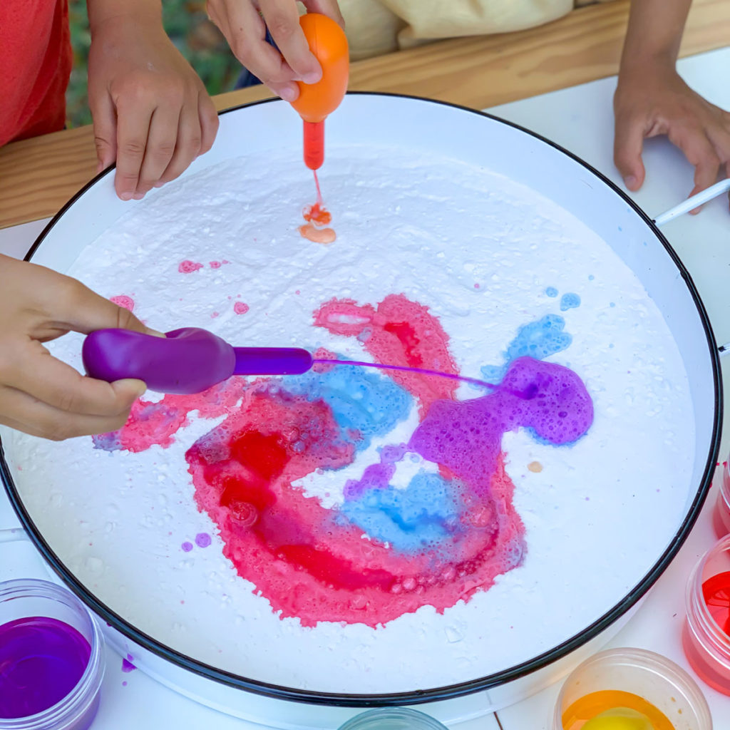 Easy Experiment to Do at Home - Fizzy Science - 7 Days of Play