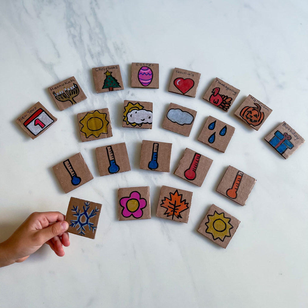 Months of the Year Activity - DIY Calendar - 7 Days of Play