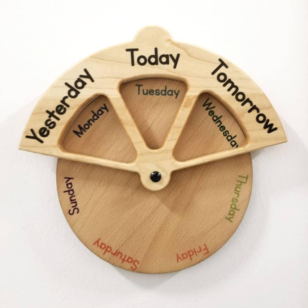 Months of the Year Activity - DIY Calendar - 7 Days of Play