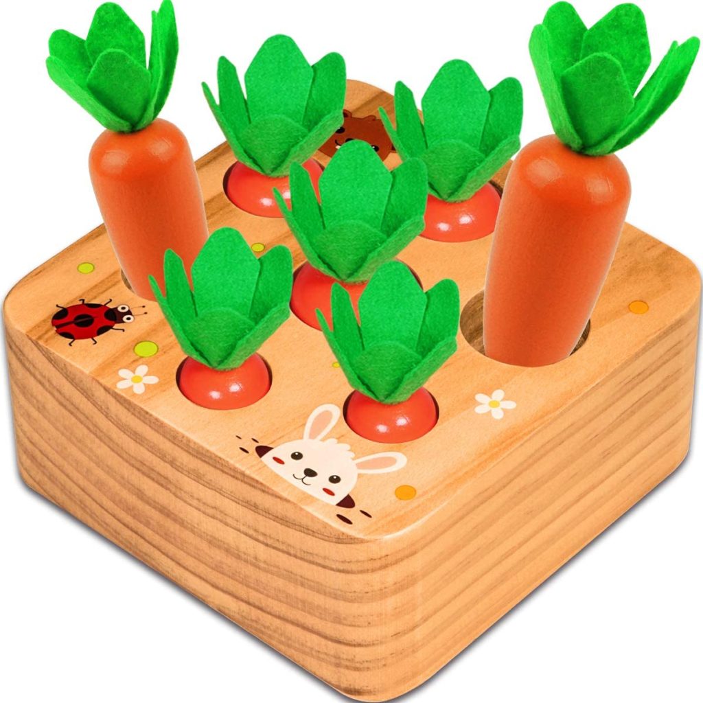 Toddler Activity - Feed The Bunny - 7 Days of Play