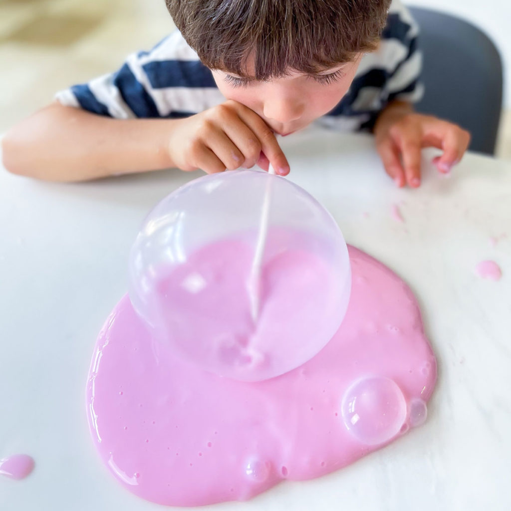 Bubble Slime - How to Make Slime That Pops! - 7 Days of Play