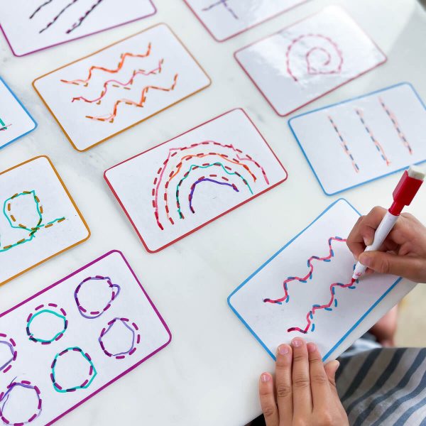 Tracing Activity - Printable Pre-Writing Cards - 7 Days of Play