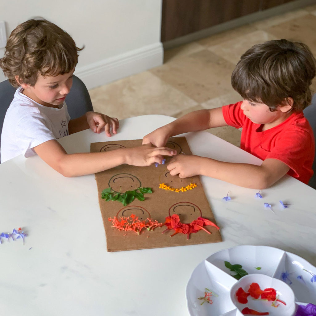 Nature Walk Scavenger Hunt - Color Matching Art - 7 Days of Play