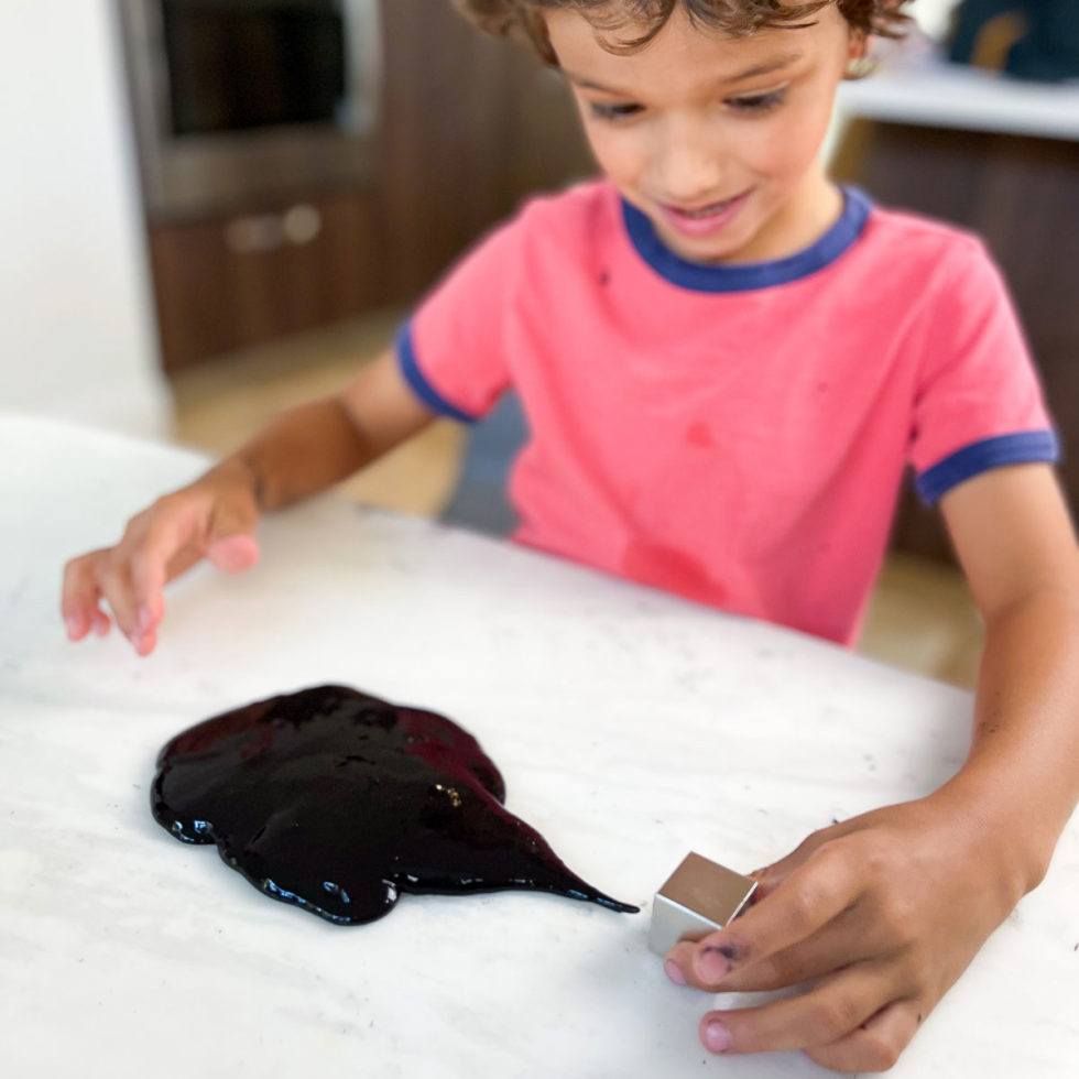 Magnetic Slime Recipe, Awesome & Easy Science Project - 7 Days of Play