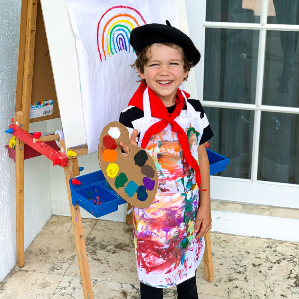 DIY Artist Costume Easy And Budget Friendly Dress Up 7 Days Of Play DIY Artist Costume Easy And Budget Friendly Dress Up 7 Days Of Play