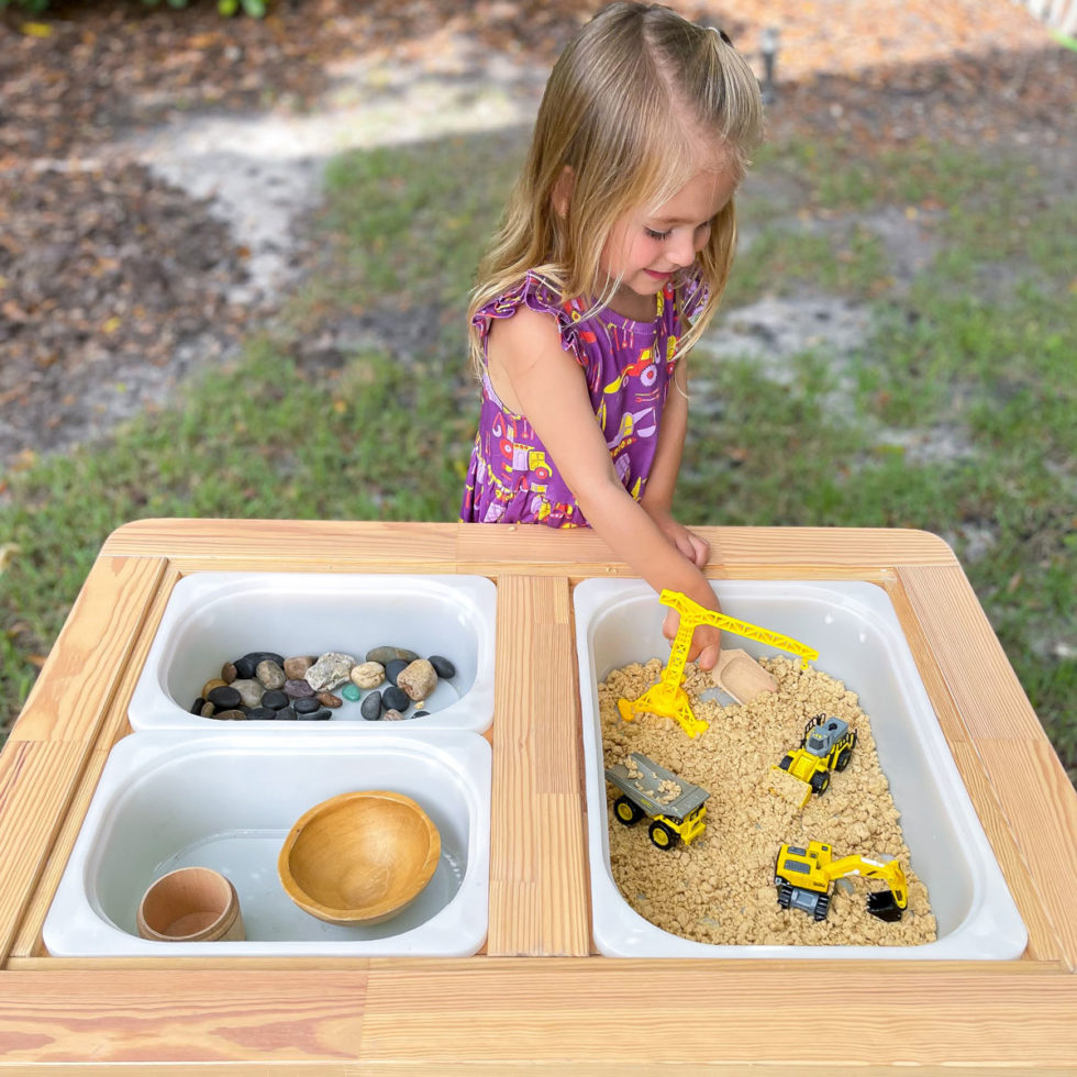 Sensory Sand - Easy to Make and Taste Safe! - 7 Days of Play