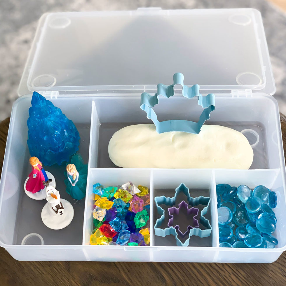 Frozen Play Doh - Make Your Own Kit - 7 Days of Play