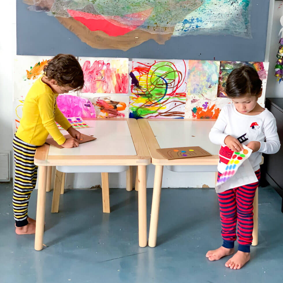 Rainbow Activity - Easy Set Up for Learning Colors - 7 Days of Play