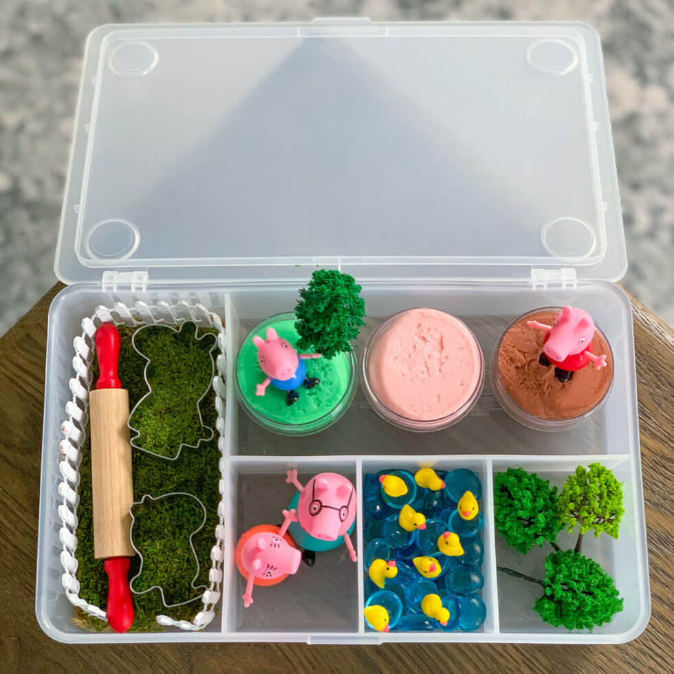 Peppa Pig Activity - Make This Adorable Play Dough Kit - 7 Days of Play