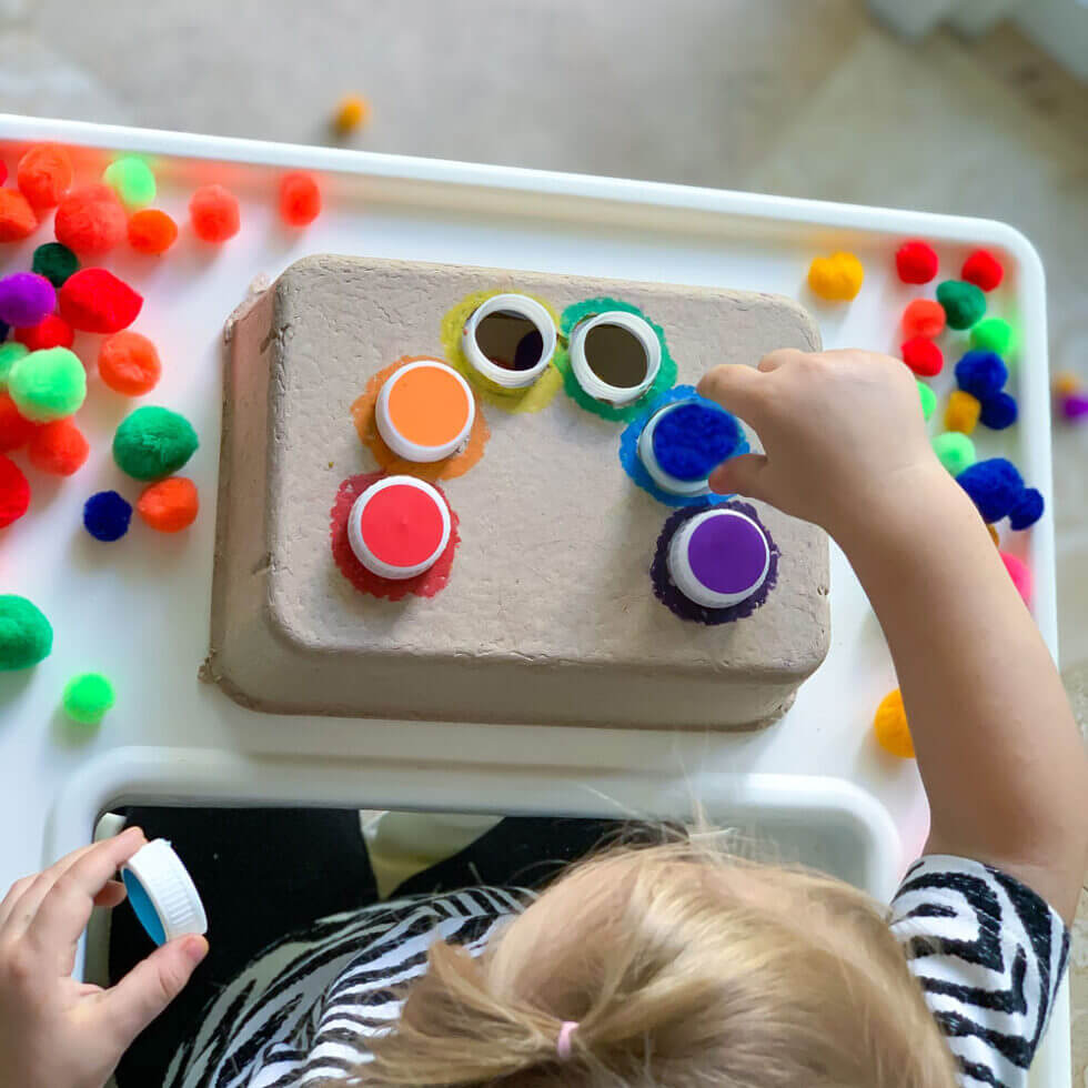 Color Matching Activities for Preschoolers - 7 Days of Play