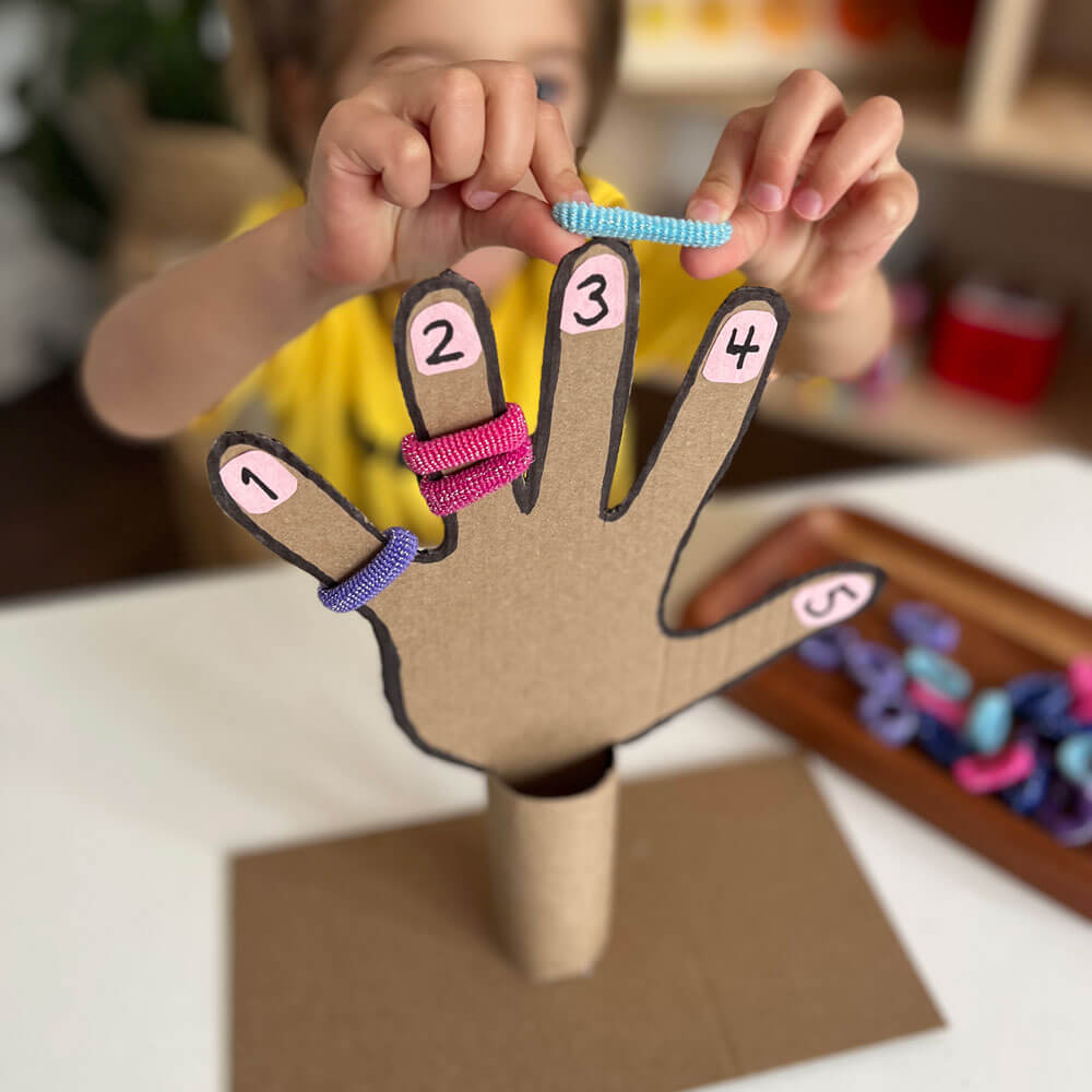 Counting To 5 Hands On Number Recognition Activity 7 Days Of Play