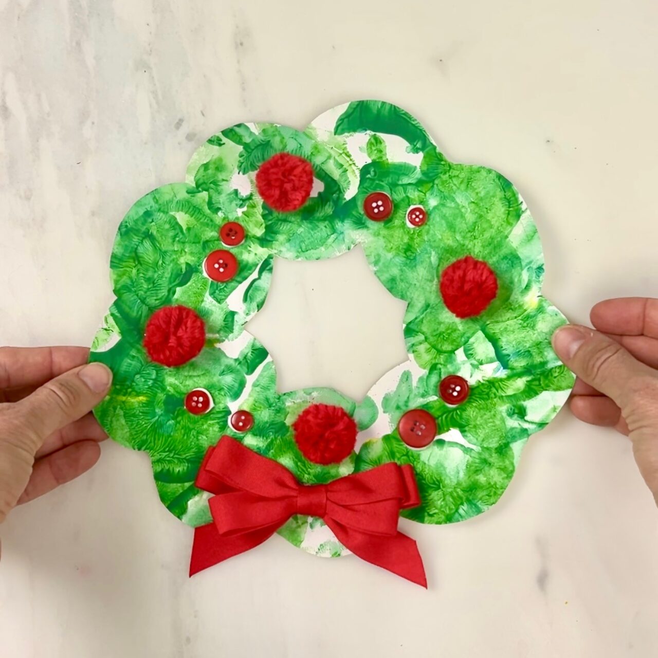 DIY Holiday Handmade Wreath