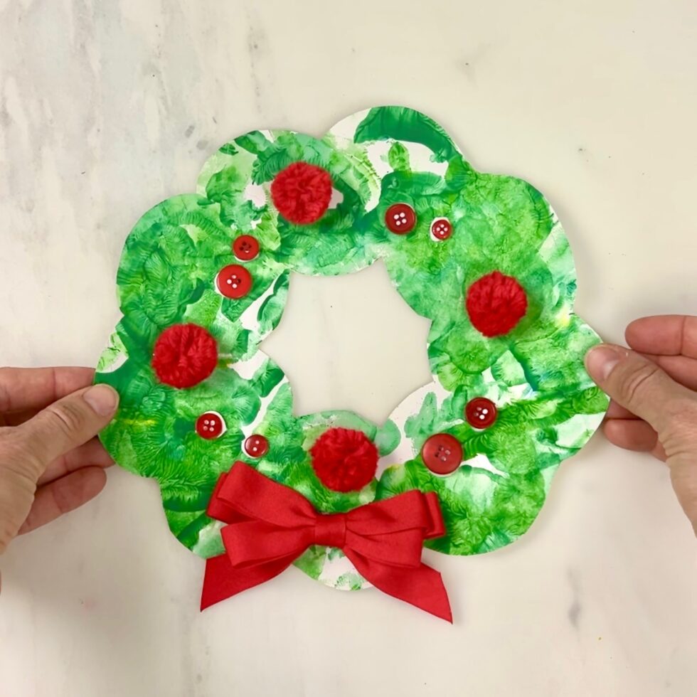 DIY Holiday Handmade Wreath