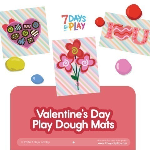 Handprint Craft for Valentine's Day