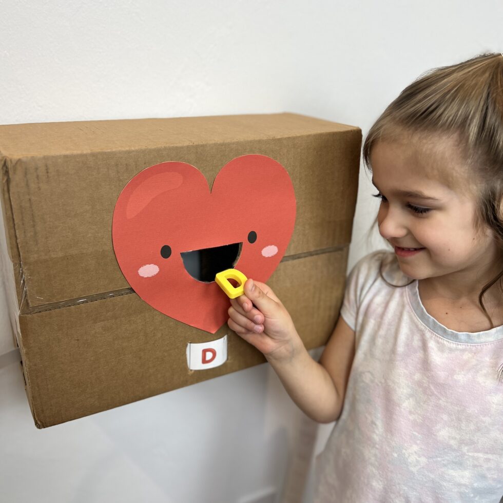 Valentine's Alphabet and Number Activity with Printable