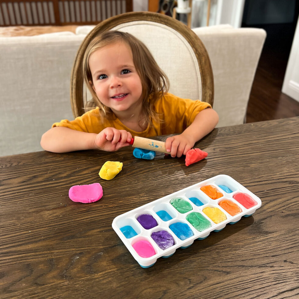 Play Dough Storage - How to Keep Perfect Portions in Ice Trays - 7 Days ...