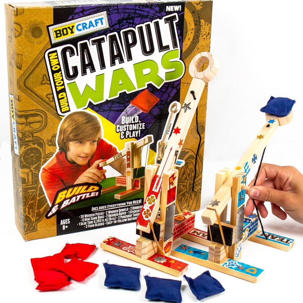 DIY Catapult | How to Make a Catapult Out of Simple Supplies - 7 Days ...