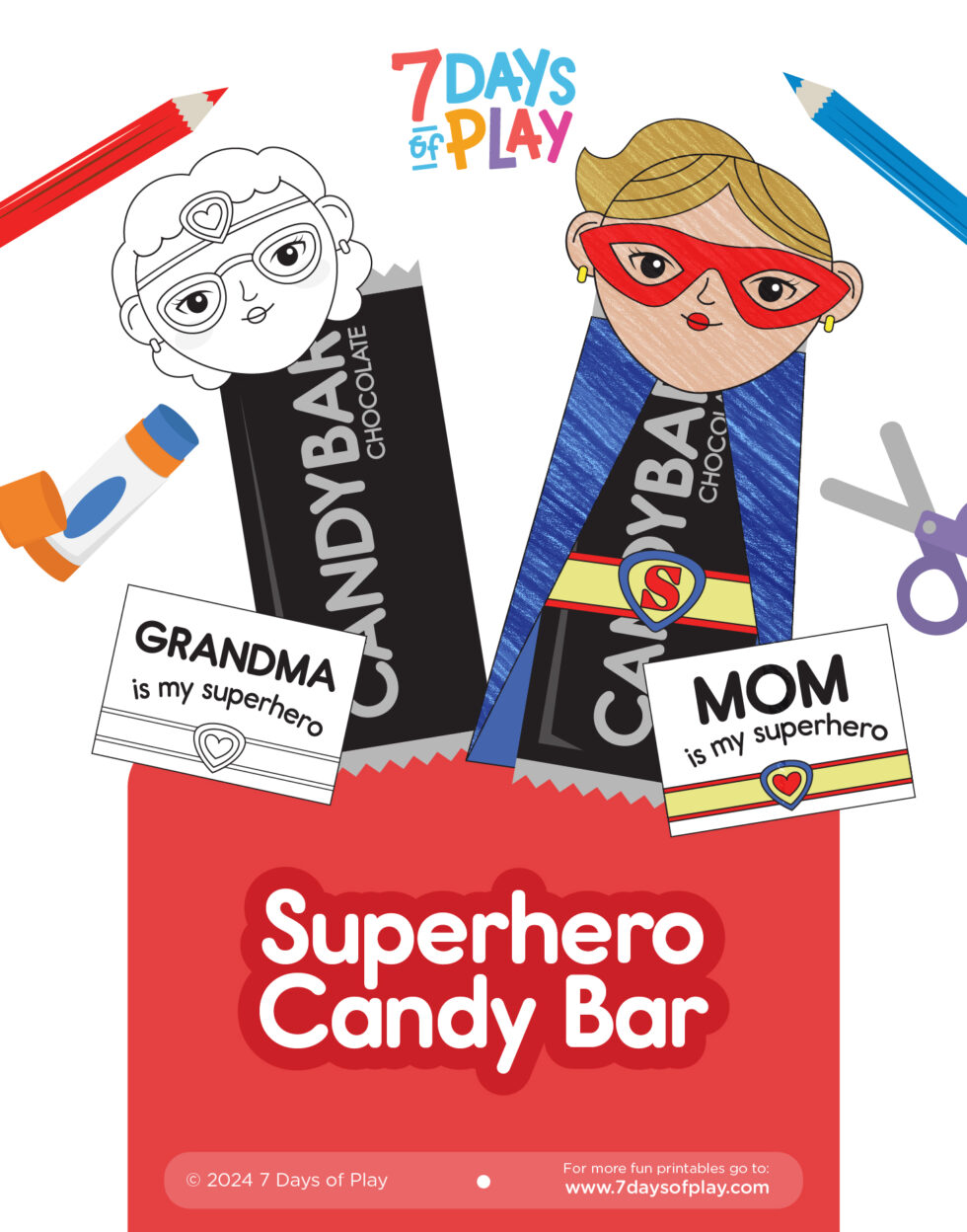 How to Make a Pop-Up Hug Card for Mother’s Day (With Free Printable ...