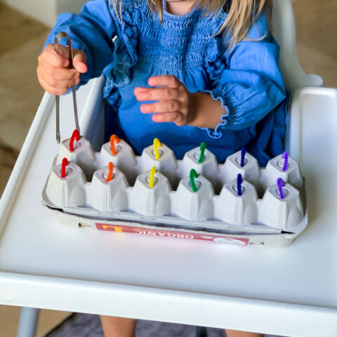 Fine Motor Skills for Toddlers - Simple DIY Activity - 7 Days of Play