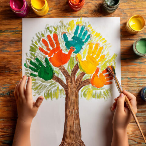 20 Fall Handprint Crafts to Celebrate the Autumn Season - 7 Days of Play