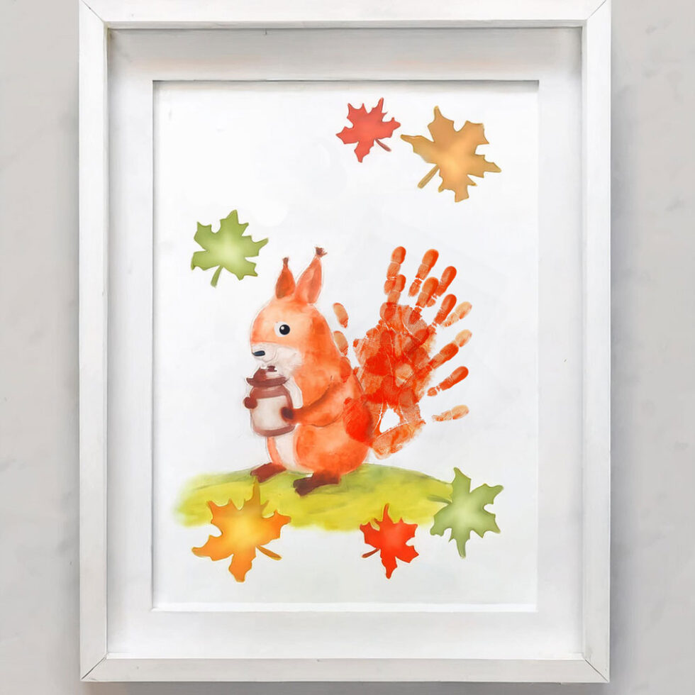 20 Fall Handprint Crafts to Celebrate the Autumn Season - 7 Days of Play