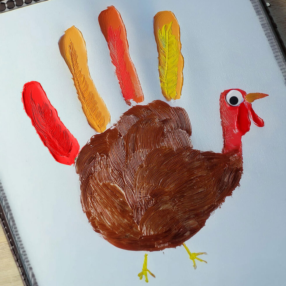 20 Fall Handprint Crafts to Celebrate the Autumn Season - 7 Days of Play