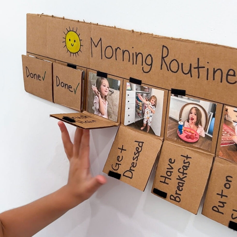 How to Make a Kid-Friendly Morning Routine Chart - 7 Days of Play