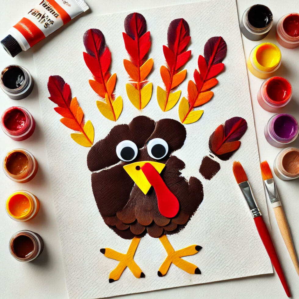 20 Fall Handprint Crafts to Celebrate the Autumn Season - 7 Days of Play