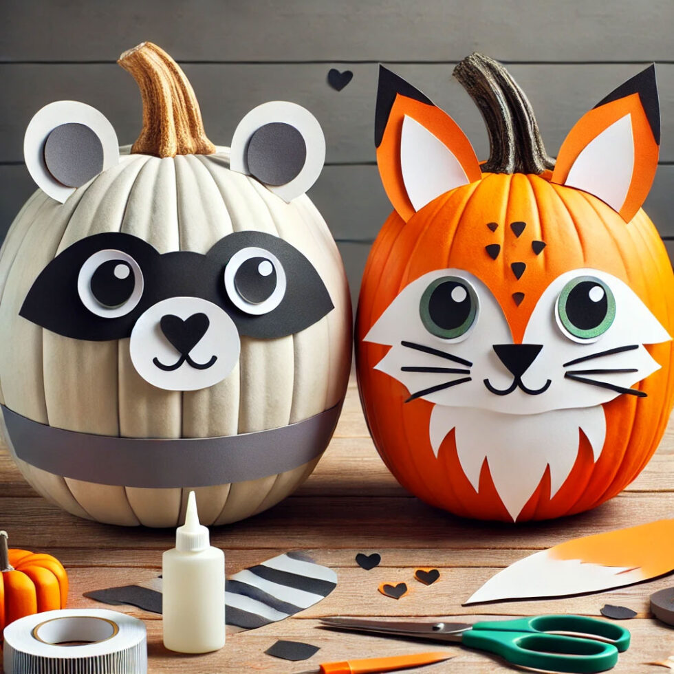 44 Easy Pumpkin Decorating Ideas to Do with Your Kids - 7 Days of Play