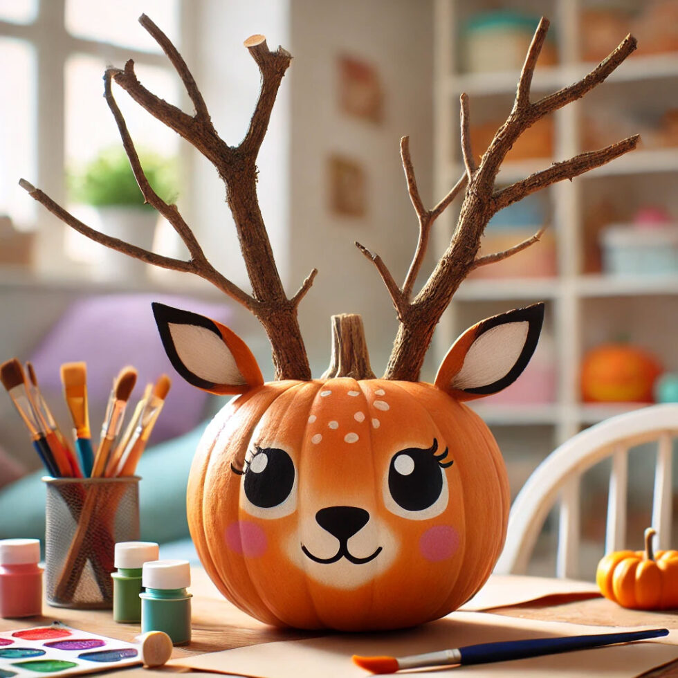 44 Easy Pumpkin Decorating Ideas to Do with Your Kids - 7 Days of Play