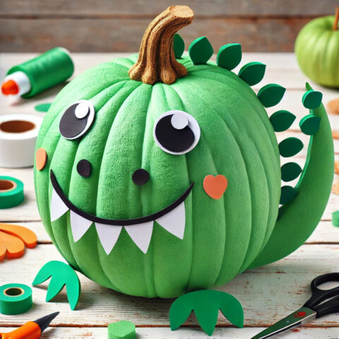 44 Easy Pumpkin Decorating Ideas to Do with Your Kids - 7 Days of Play