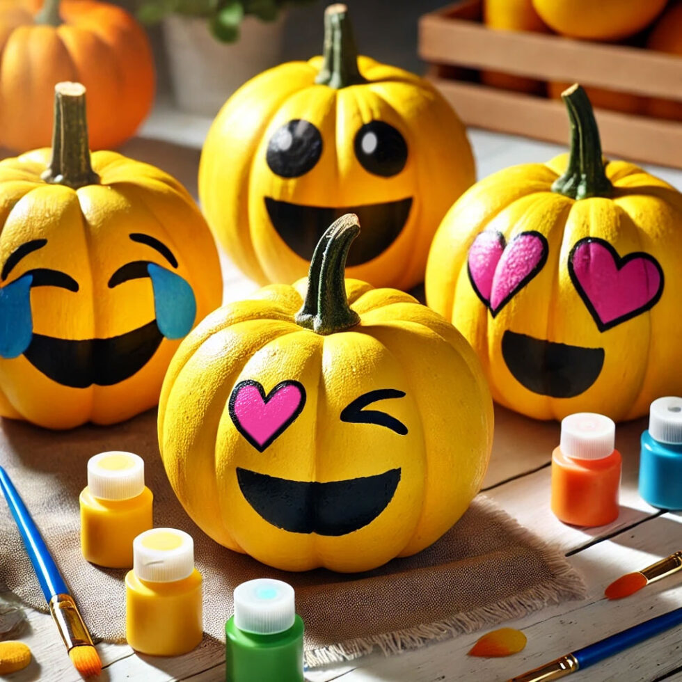 44 Easy Pumpkin Decorating Ideas to Do with Your Kids - 7 Days of Play
