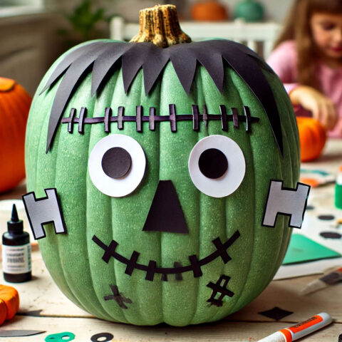 44 Easy Pumpkin Decorating Ideas to Do with Your Kids - 7 Days of Play