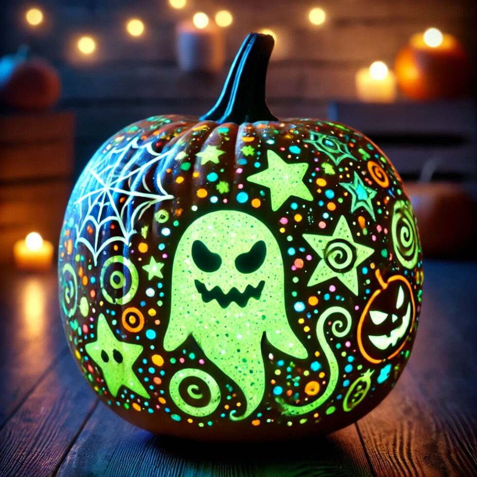 44 Easy Pumpkin Decorating Ideas to Do with Your Kids - 7 Days of Play