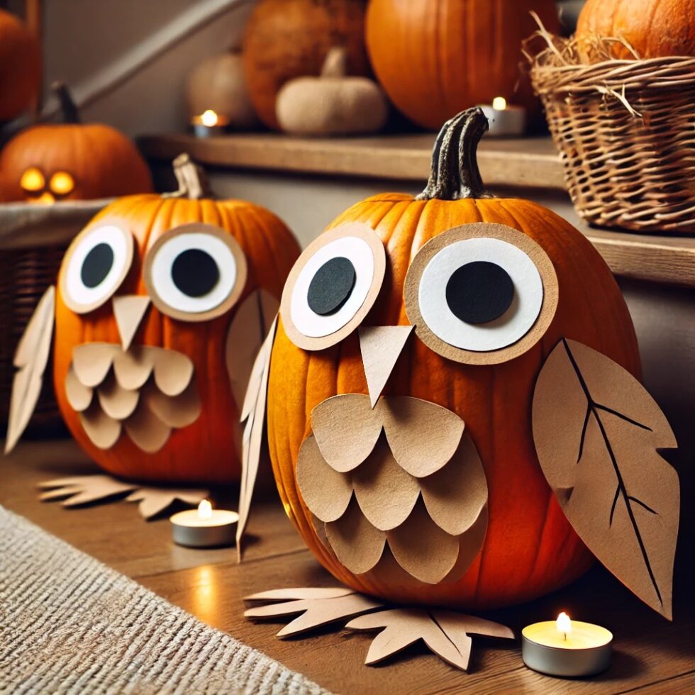 44 Easy Pumpkin Decorating Ideas to Do with Your Kids - 7 Days of Play