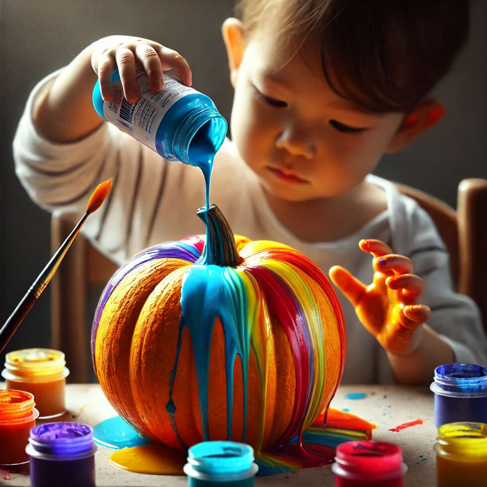 44 Easy Pumpkin Decorating Ideas to Do with Your Kids - 7 Days of Play