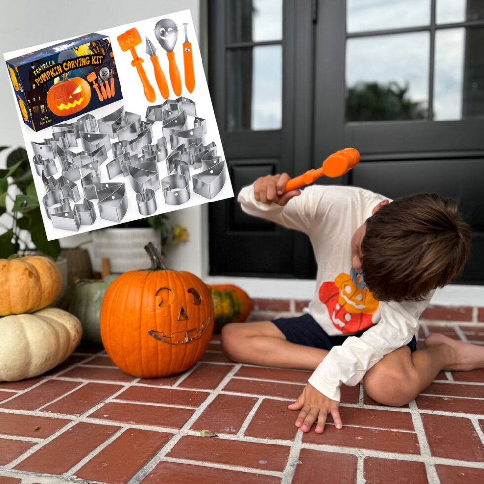 44 Easy Pumpkin Decorating Ideas to Do with Your Kids - 7 Days of Play