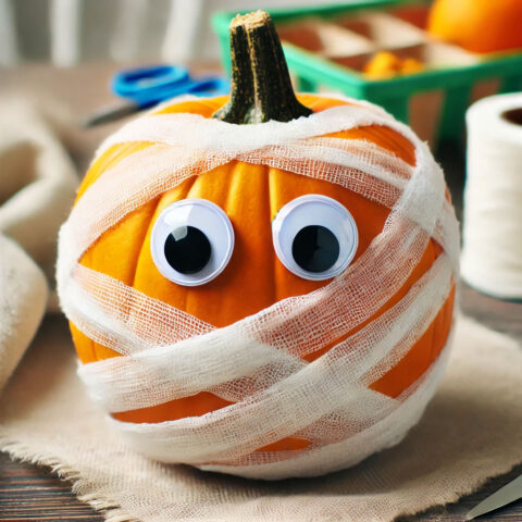 44 Easy Pumpkin Decorating Ideas to Do with Your Kids - 7 Days of Play