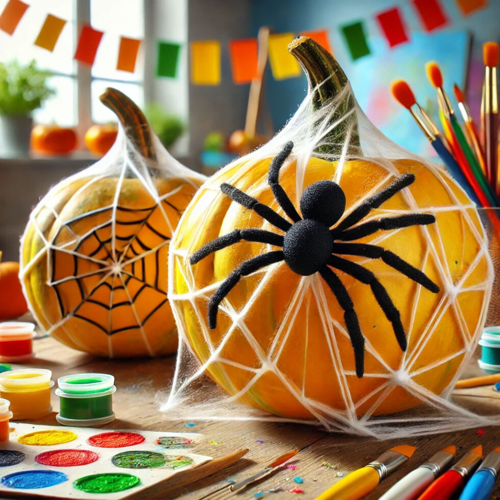44 Easy Pumpkin Decorating Ideas to Do with Your Kids - 7 Days of Play