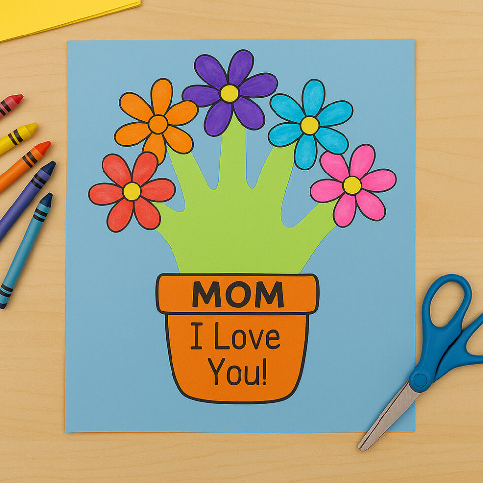 Mother’s Day Crafts for Kids – Cards, Keepsakes & More - 7 Days of Play